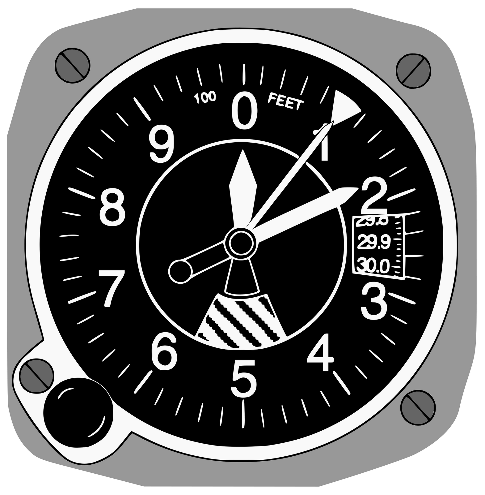 AEROPLANE SEPARATION: Altimeter