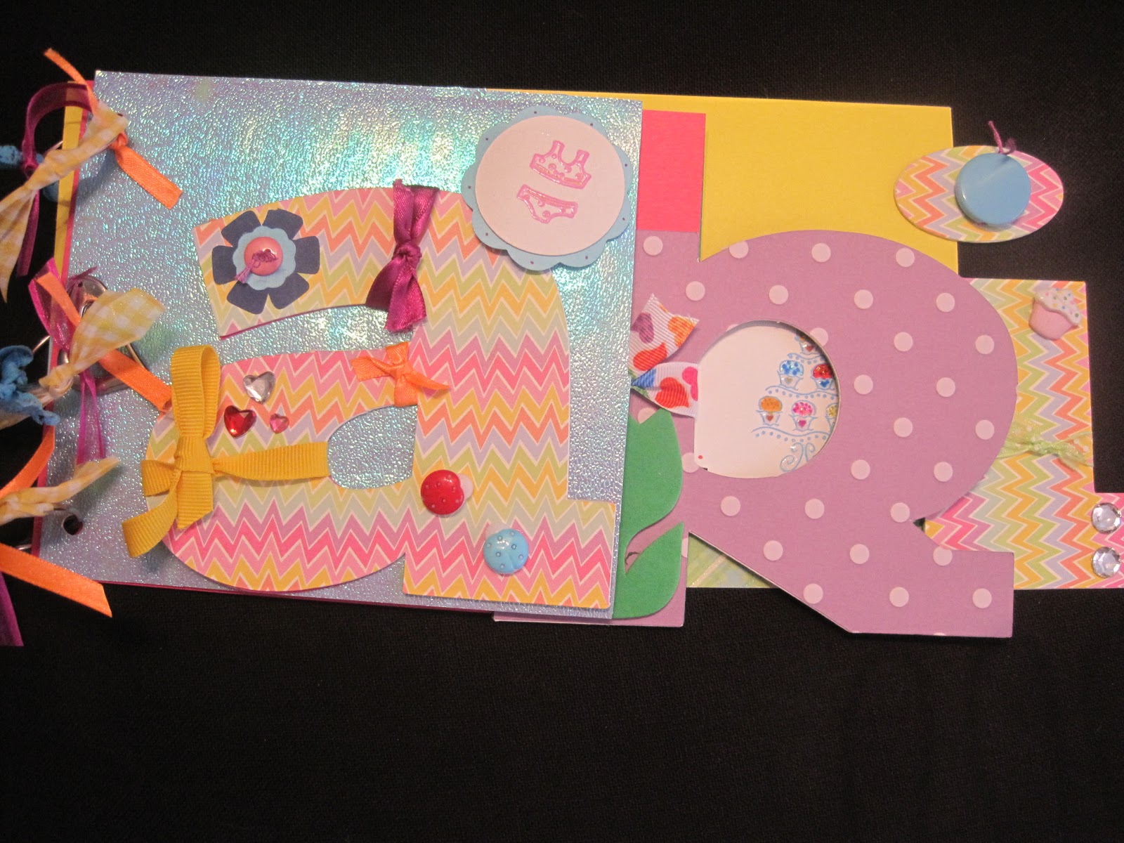 SCRAPPING IDEAS - Ana Maria: Album de Letras