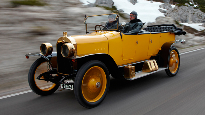 HISTORY OF CAR: Audi 14/35 PS Type C Phaeton, 1913