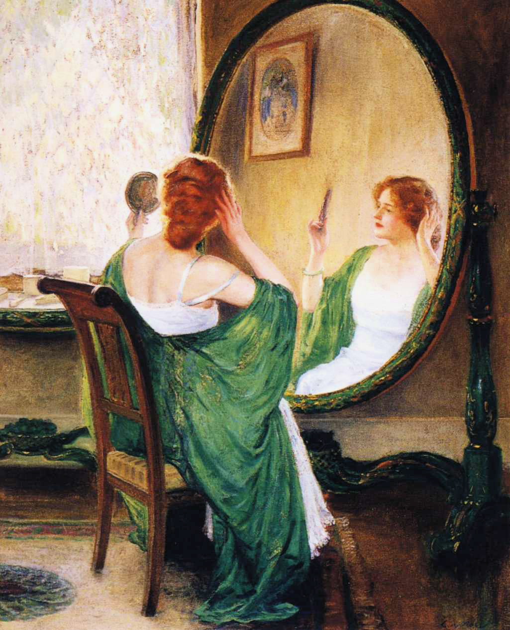 It's About Time: Women at mirrors from 1500s to 1900s