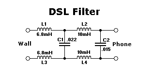 500 Circuits: DSL Filter Circuit