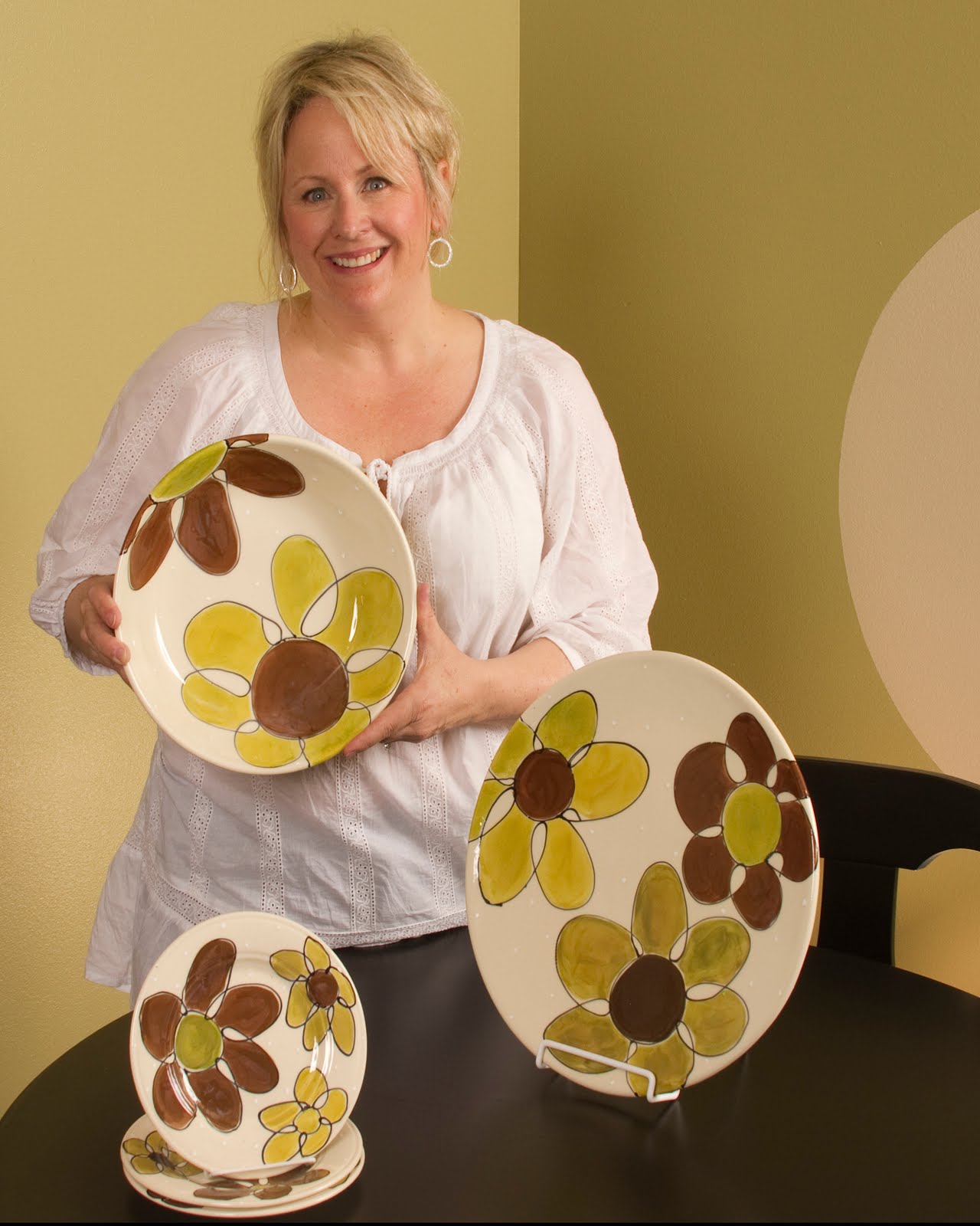 Pinkfrog Photography: Polka Dot Pottery, Spokane