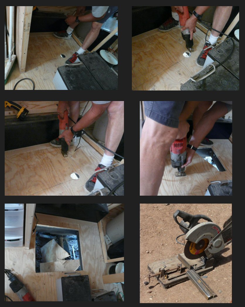 My Stealth Cargo Trailer: Creating the Recessed Battery Box...