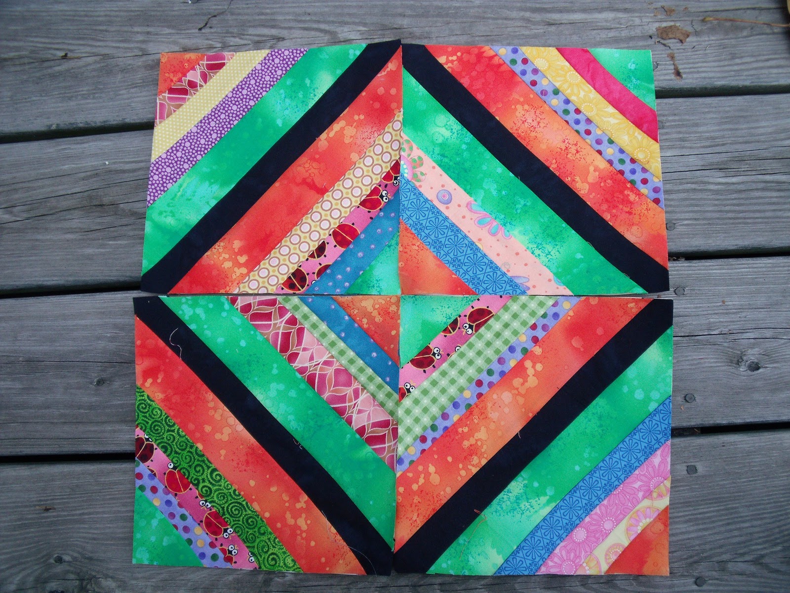 Loose Threads: String Block Tutorial