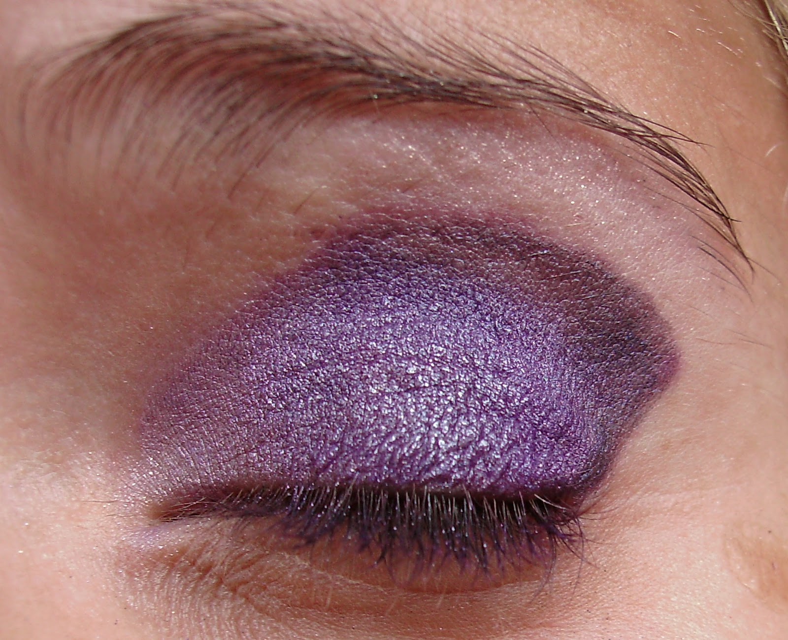 Beleza não é futilidade!: Tutorial: Roxo intenso
