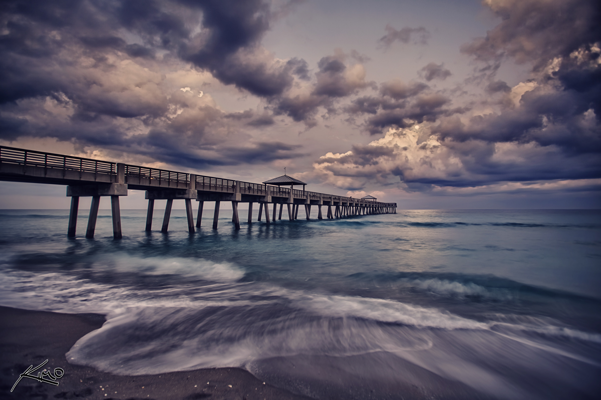Jupiter Real Estate and Lifestyle: Juno Beach Pier HDR photo