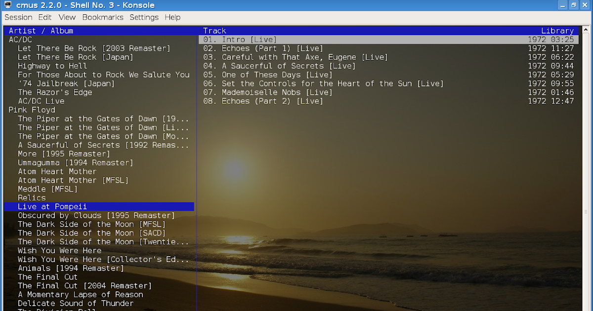 TuxArena Blog: CMus Review - A Great ncurses Music Player