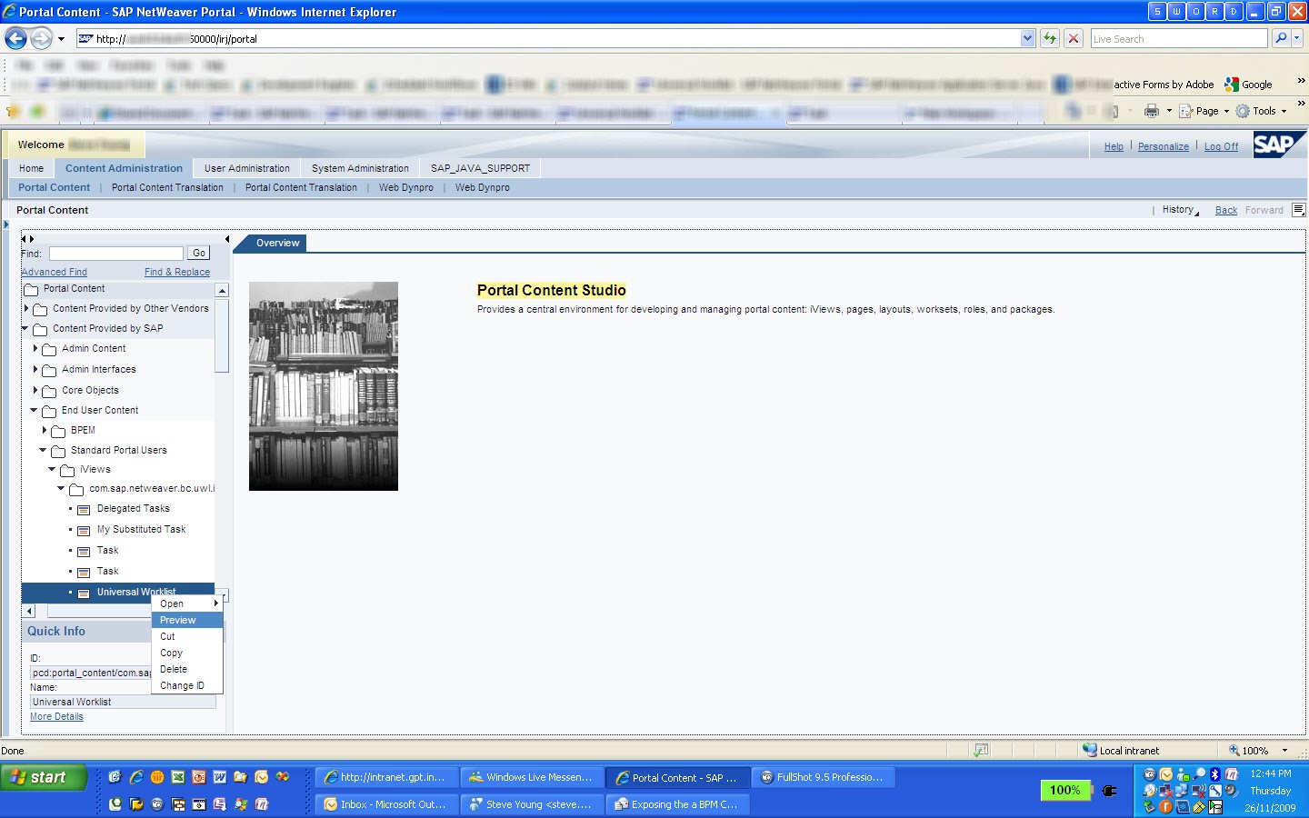David Klein's Corner: Exposing the SAP Netweaver CE 7.1 BPM Universal ...