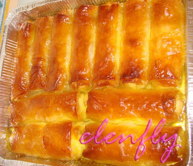 CookArt | by elenfly: ΓΑΛΑΚΤΟΜΠΟΥΡΕΚΟ - CUSTARD FILLED PASTRY