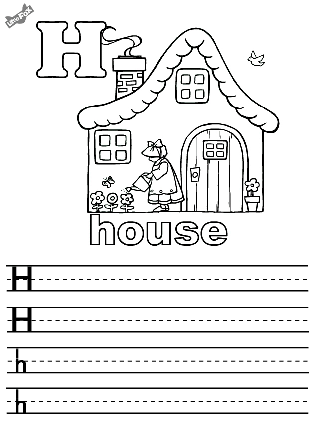 Angol feladatok, mondókák, színezők: Angol ABC színező és írás gyakorló ...