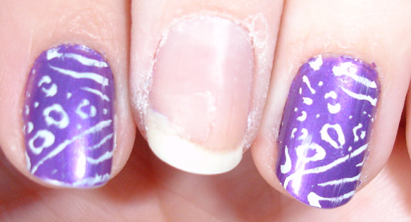 Polishology: Broken Nail Disaster and Repair Job