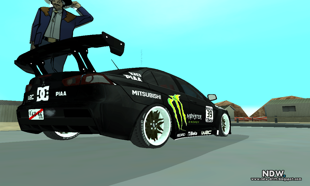 nDw Drift: EVO X MONSTER ENERGY