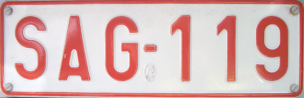 Belgian Licence Plates: Types of Belgian Licence plates