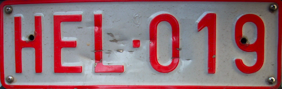 Belgian Licence Plates: Types of Belgian Licence plates