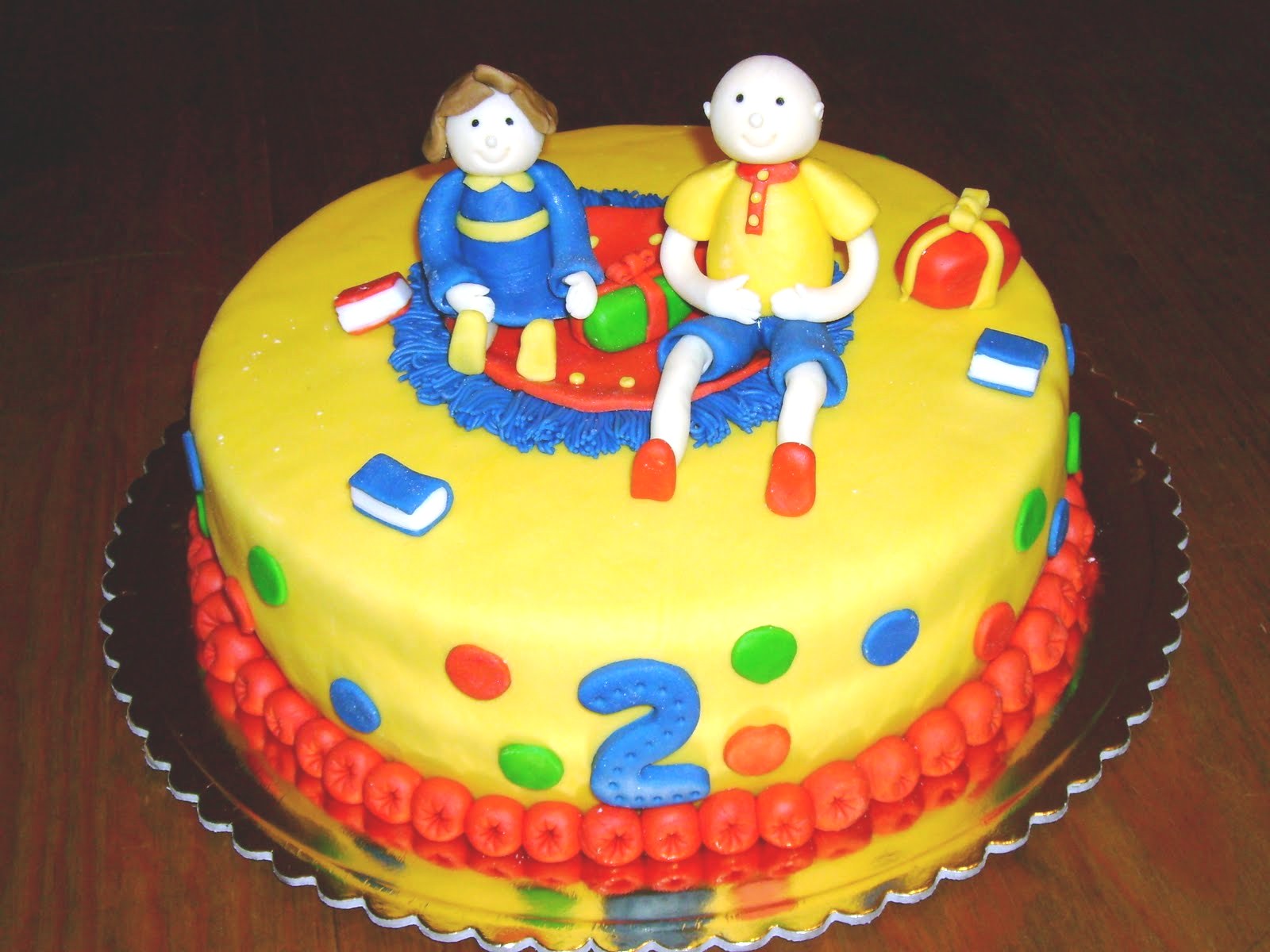 Bolos da Bola: Bolo da festa do Ruca e da Rosita