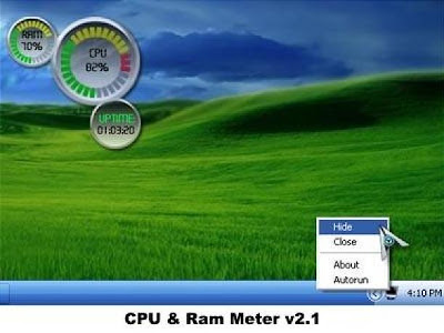 CPU & Ram Meter 2.1 | Windows Style life