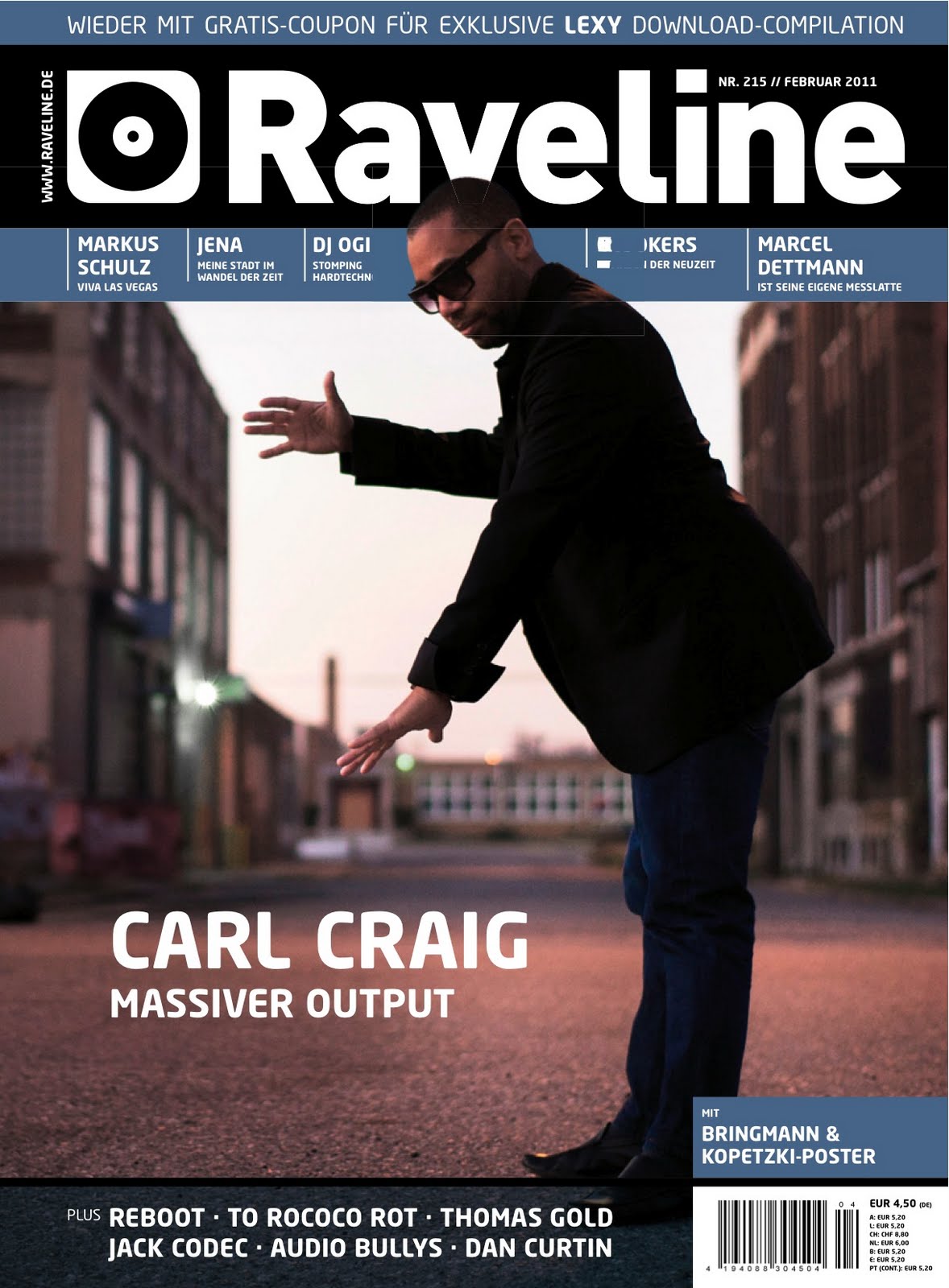 Rebel Butterfly: Carl Craig Cover with Raveline Germany