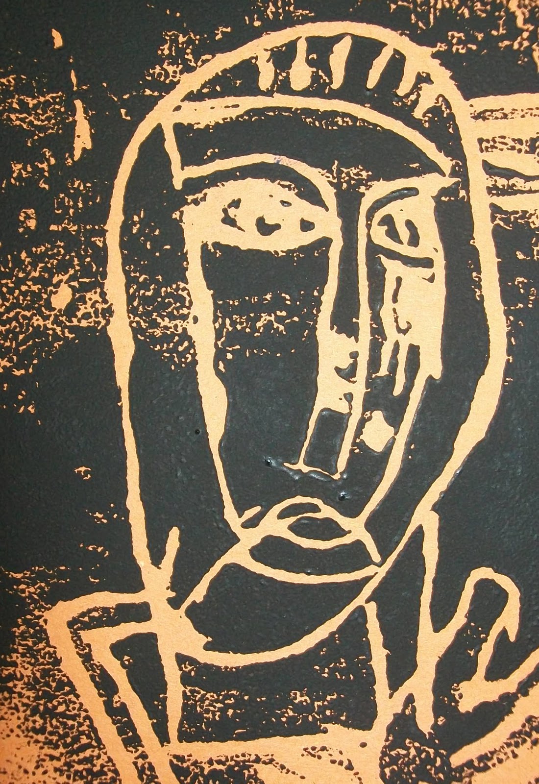 BLS Art Department: Yr 11 Polystyrene Block Printing