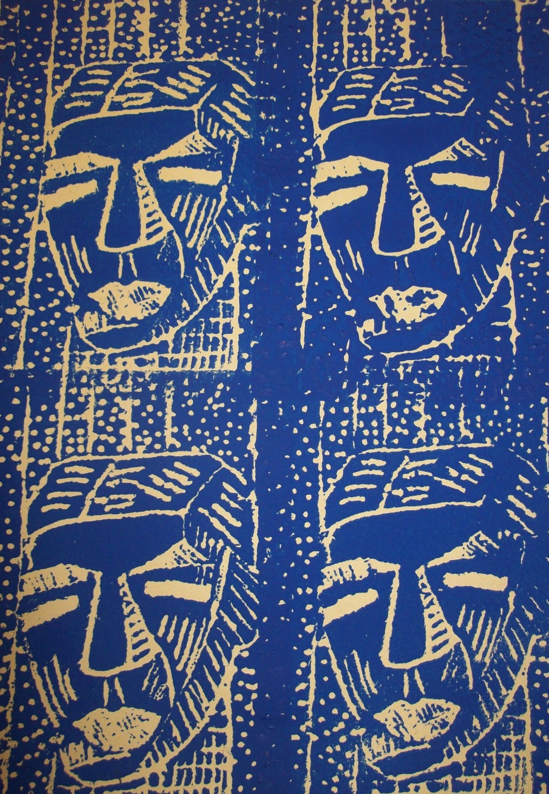 BLS Art Department: Yr 11 Polystyrene Block Printing