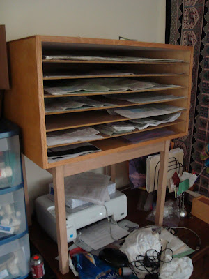 Pat Beurskens Woodworking Portfolio: Map Flat Storage