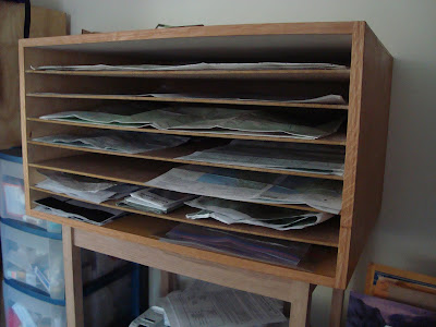 Pat Beurskens Woodworking Portfolio: Map Flat Storage