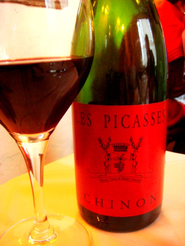 A la mode au jus: Wine note: Chinon Cabernet Franc