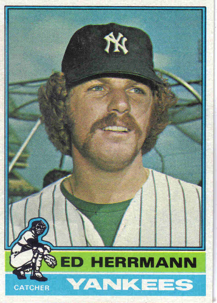 Project Baseball 1976: 1976 Topps #406 - Ed Herrmann