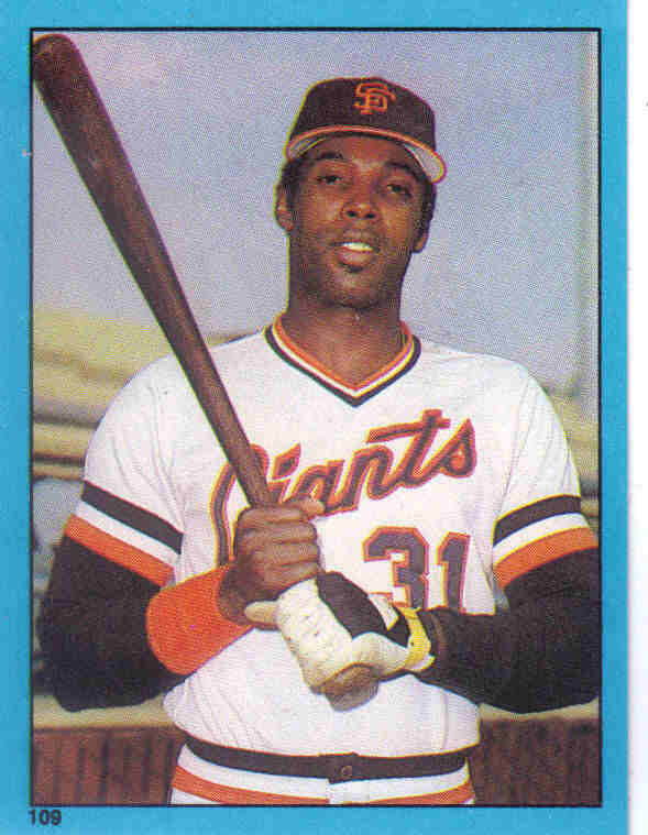 A Giant Blog: 1982 Topps Baseball Stickers - Giants