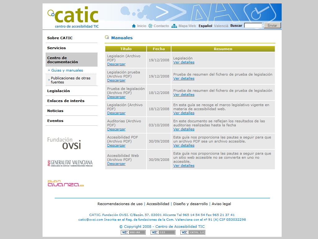 Accesibilidad en la Web: ¿Qué pasa con CATIC?