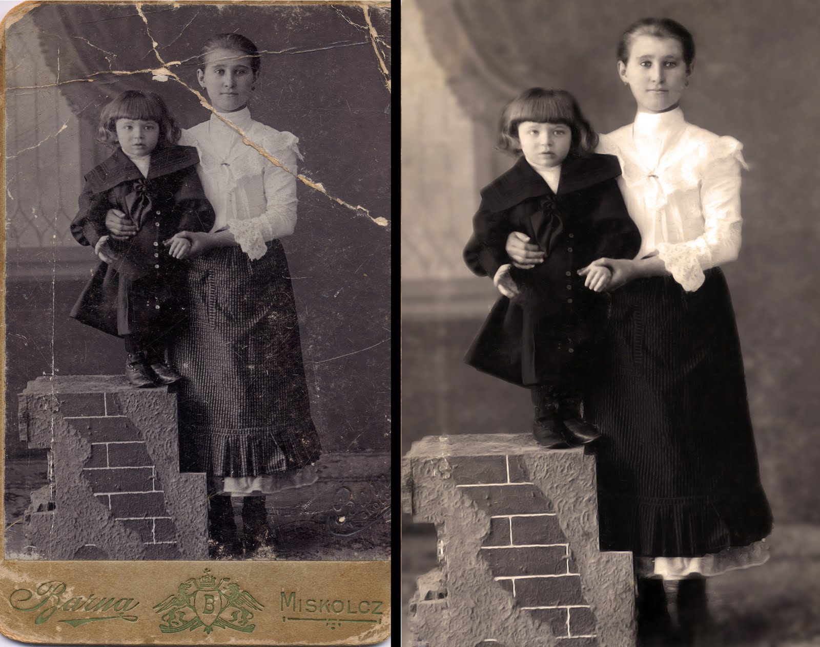 Restauración y retoque fotografico: RESTAURACION (Fotos rotas y matratadas)