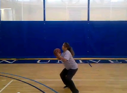 Chrystal's Basketball Jump Shot: Loading phase