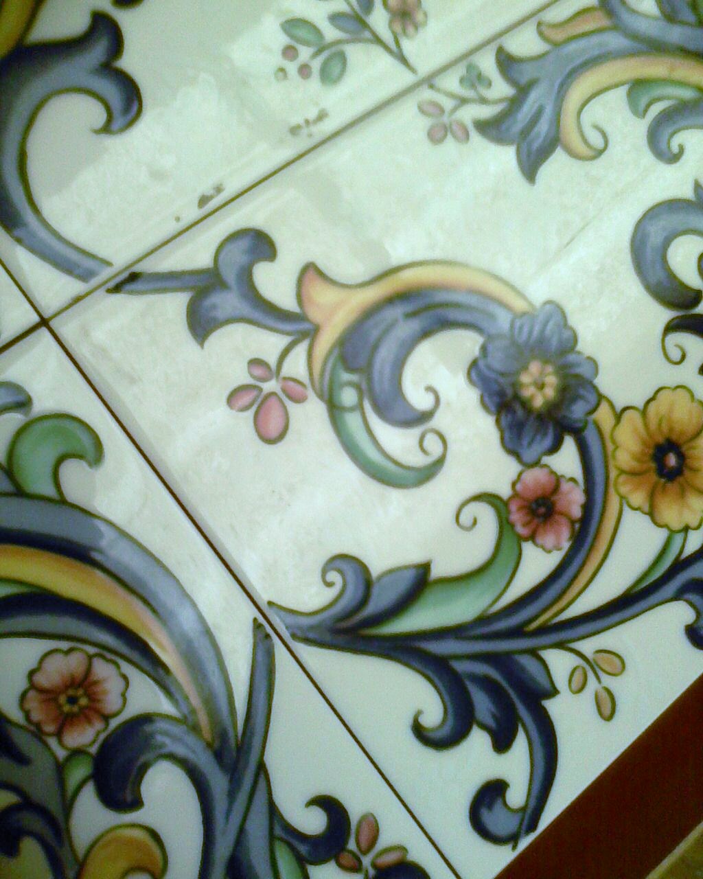 3Senses Decorations: Conjunto de Azulejos Pintados à Mão para Tabuleiro