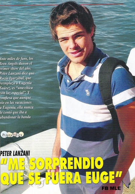 Lali y Peter: PETER EN REVISTA "PRONTO"