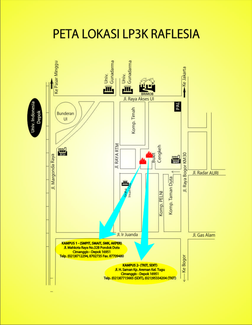 SMK Raflesia: LOKASI