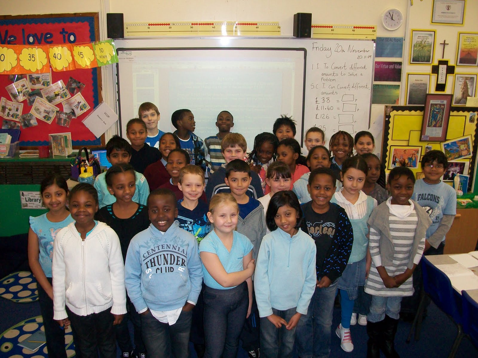 St Aidan's Catholic Primary School: Blue for Peace