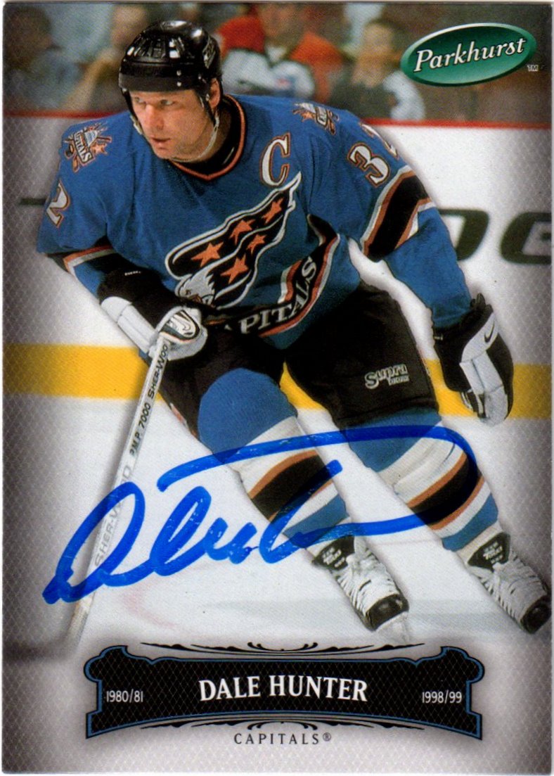 Marko's Hockey Autos: Dale Hunter TTM
