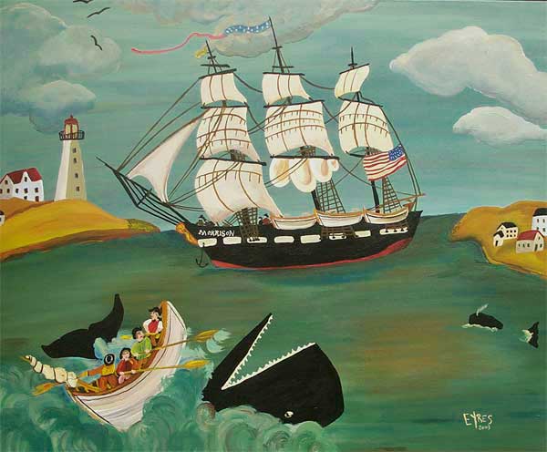 Sharon Eyres Folk Art: Early Paintings