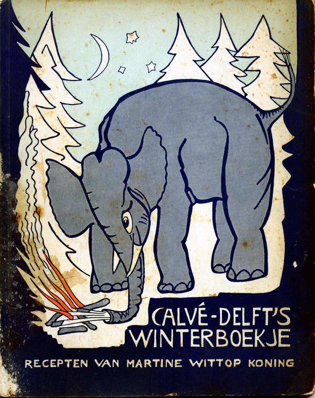 BOEKWINKELTJE TURELUUR: Calvé-Delft`s Winterboekje.