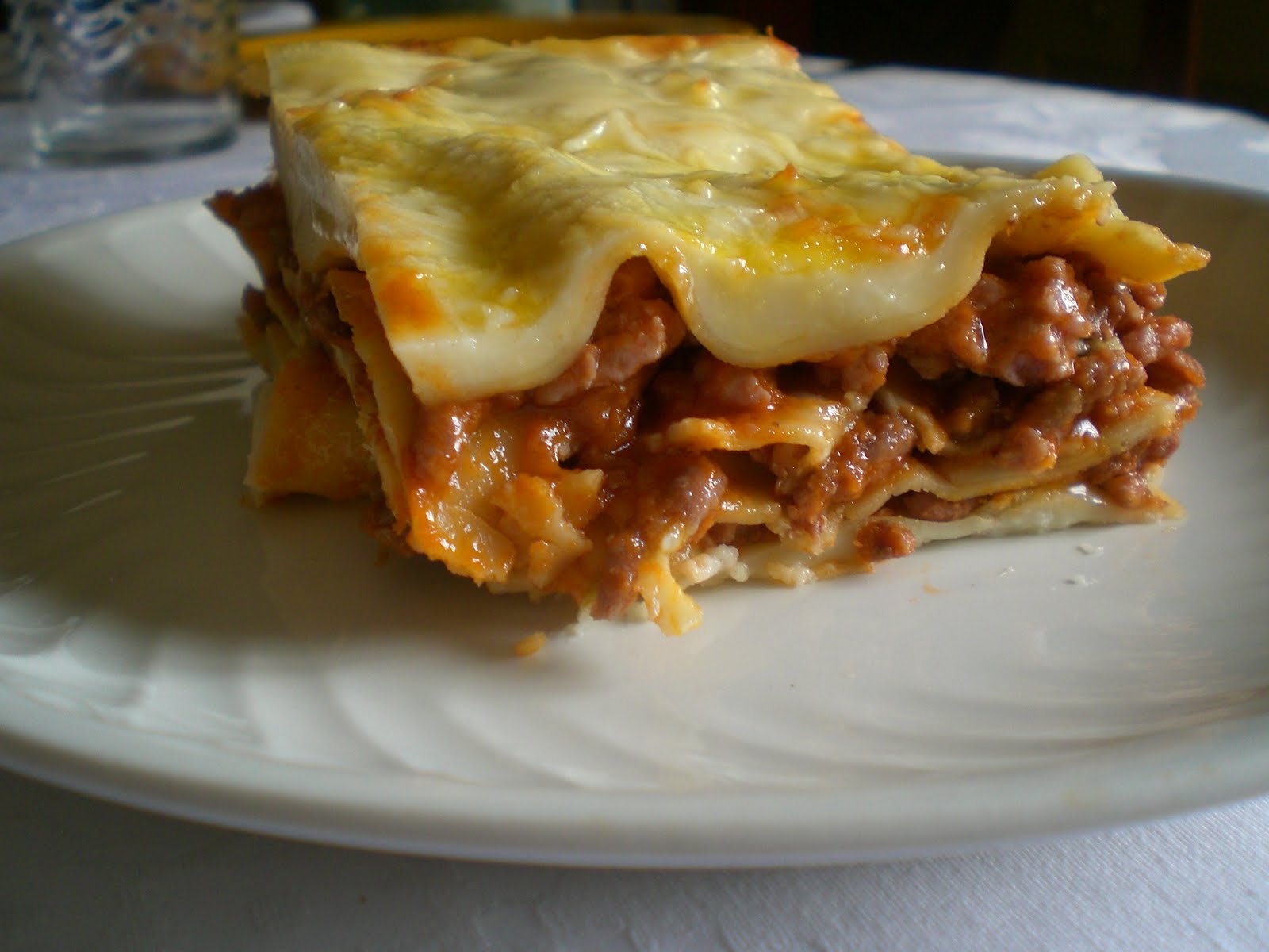COSAS DE XELA: LASAGNA DE CARNE