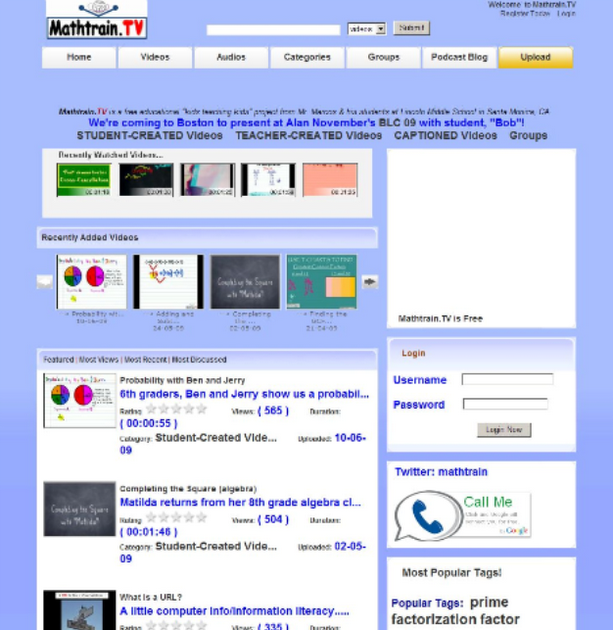 Lisa Nielsen: The Innovative Educator: Kids Teach Kids with Mathcasting
