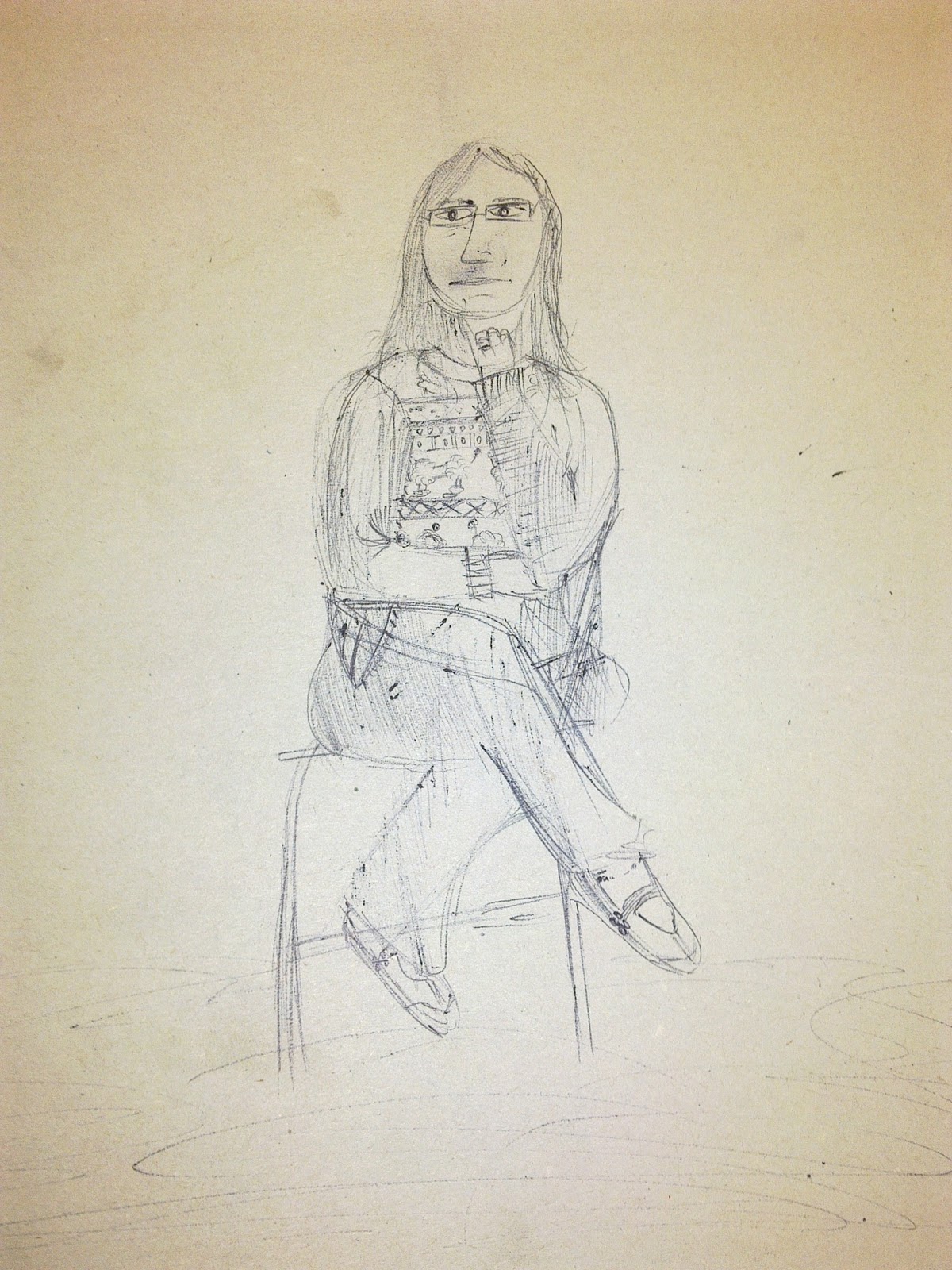 St Mel's Art: Life-drawing examples