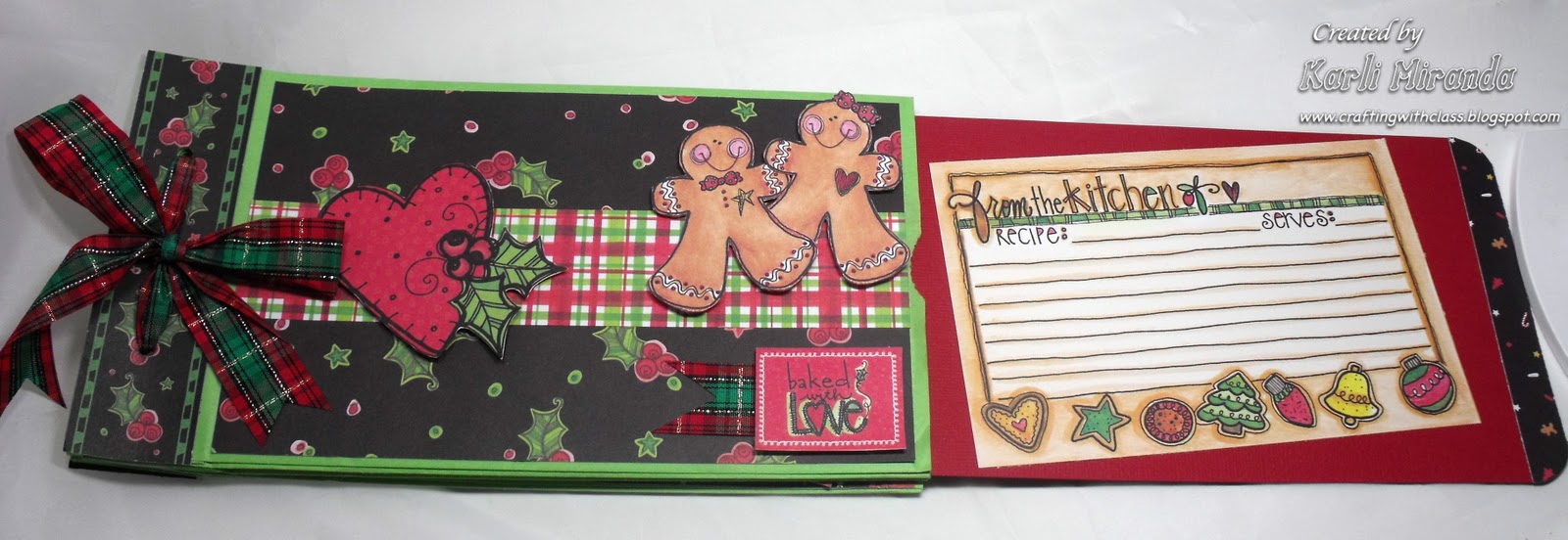 Crafting with Class: Paper Bag Recipe Book