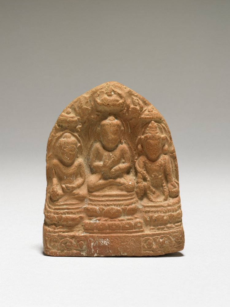 Antique Vs Art- Burma: 8th - 10th C Pyu Buddha Votive plaque