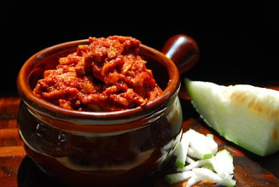 Hot ' N ' Sweet Pickles: Ash Groud Pickle (Boodida Gummadikaya)