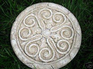 OMG My DIY Wedding: Stepping Stone Charger Plates