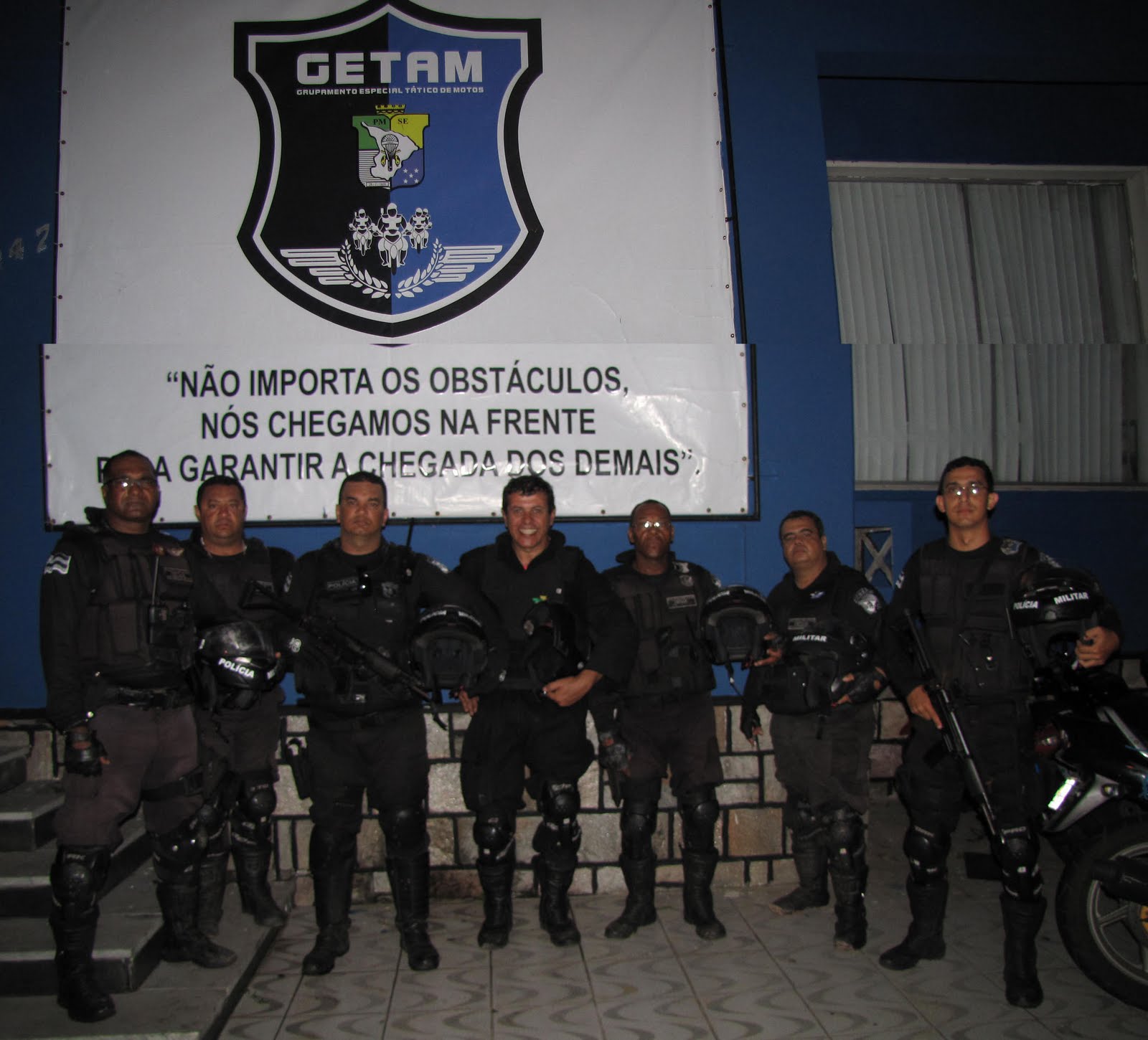 Sargento Lago: GETAM, cavalaria de aço da PM de Sergipe