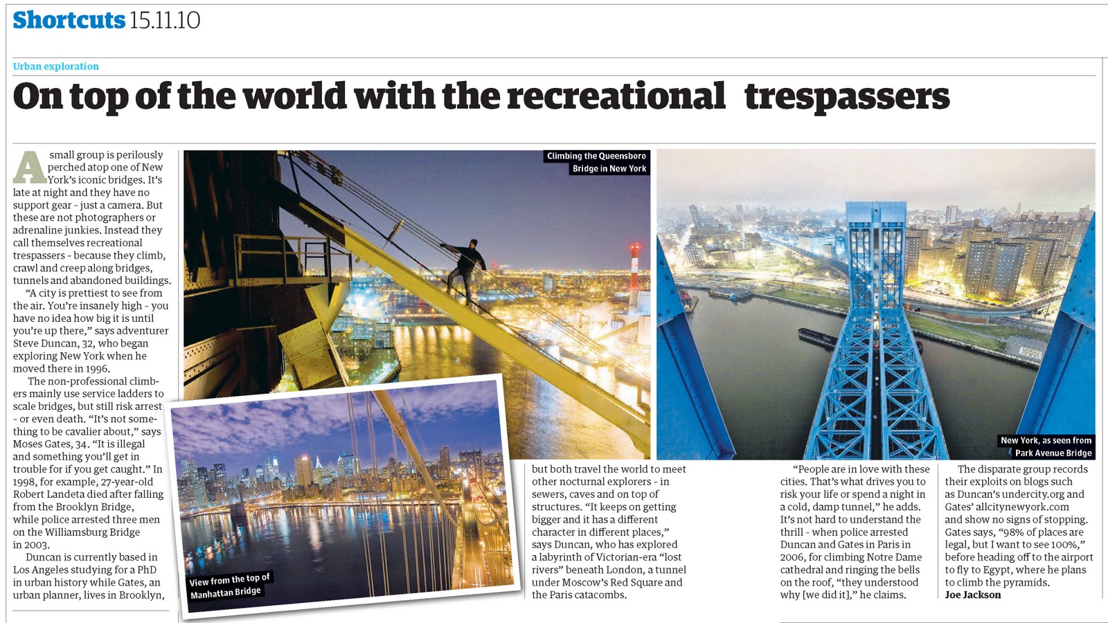 Urban Exploration - Steve Duncan