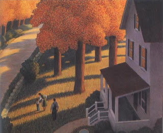 The Bibliophilic Night Owl: The Stranger by Chris Van Allsburg