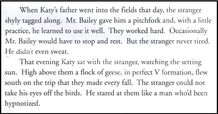 The Bibliophilic Night Owl: The Stranger by Chris Van Allsburg