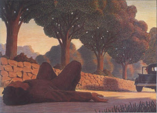 The Bibliophilic Night Owl: The Stranger by Chris Van Allsburg